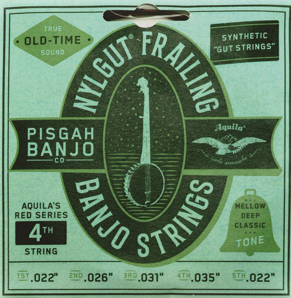 Pisgah-Aquila Nylgut Frailing Banjo Strings
